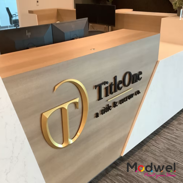 Reception Sign Board - Modwelprint